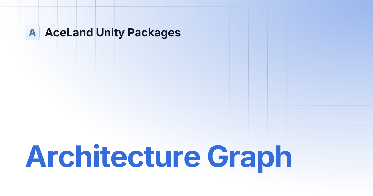 Architecture Graph | AceLand Unity Packages